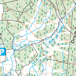 Fassfern Forest walks - Route Map