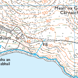 Sgùrr an Fhìdhleir - the Fiddler - Route Map