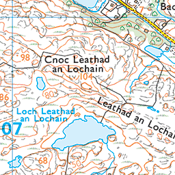 Culag Woods, Lochinver - Route Map