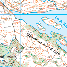 Falls of Kirkaig, Inverkirkaig - Route Map