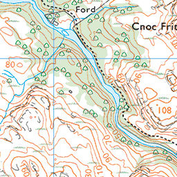 Falls of Kirkaig, Inverkirkaig - Route Map