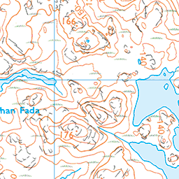 Falls of Kirkaig, Inverkirkaig - Route Map