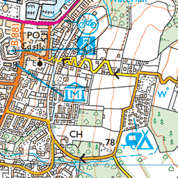 Rothesay and Canada Hill - Route Map