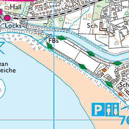 Neptune's Staircase and the Canal, Banavie - Route Map