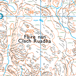 Falls of Kirkaig, Inverkirkaig - Route Map