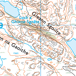 Falls of Kirkaig, Inverkirkaig - Route Map