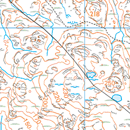 Falls of Kirkaig, Inverkirkaig - Route Map