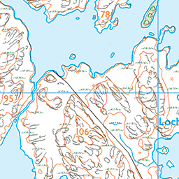Loch an t-Sabhail circuit, Little Assynt - Route Map