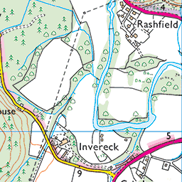 Kilmun Arboretum - Route Map