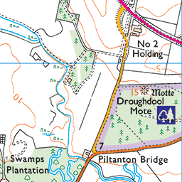 Torrs Warren, near Dunragit - Route Map