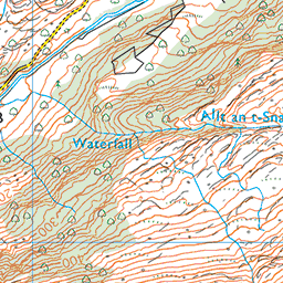 Steall Falls and the Nevis Gorge - Route Map