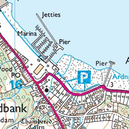 Strone Hill, Kilmun - Route Map
