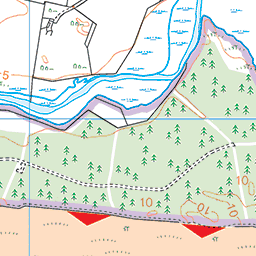 Torrs Warren, near Dunragit - Route Map