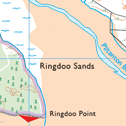 Torrs Warren, near Dunragit - Route Map