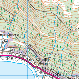 Strone Hill, Kilmun - Route Map