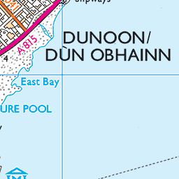 Bishop's Glen, Dunoon - Route Map