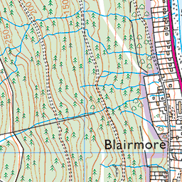 Strone Hill, Kilmun - Route Map