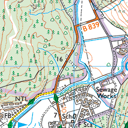 Glen Donich circuit, Lochgoilhead - Route Map
