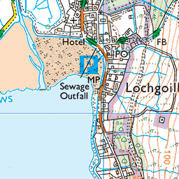 Glen Donich circuit, Lochgoilhead - Route Map