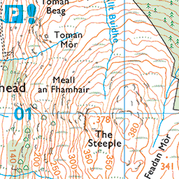 Glen Donich circuit, Lochgoilhead - Route Map