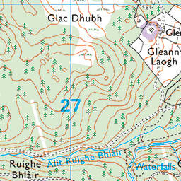 River Garry, Invergarry - Route Map