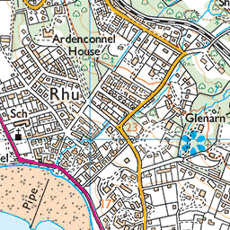 Helensburgh and Rhu explorer, Helensburgh - Route Map