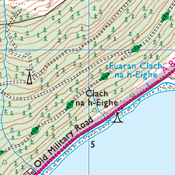 Ardgartan shore and woodlands - Route Map