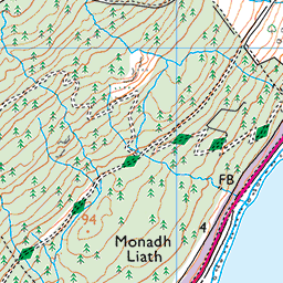 Succoth Circuit, Arrochar - Route Map
