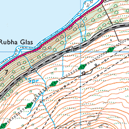 Ardgartan shore and woodlands - Route Map