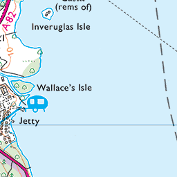 Arklet Trail, Inversnaid - Route Map