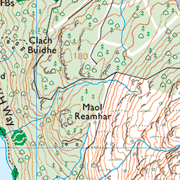 Inversnaid RSPB nature trail - Route Map