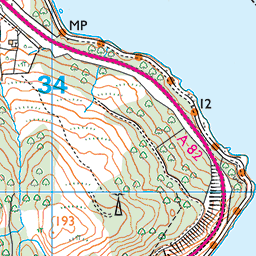 Ardess History Trail - Route Map