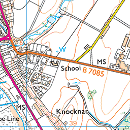 Monreith Estate, near Port William - Route Map