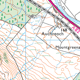 Tyndrum Community woodland - Route Map