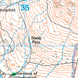 Inversnaid RSPB nature trail - Route Map