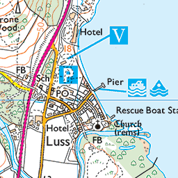 Luss Heritage Trail - Route Map