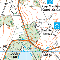 Monreith Estate, near Port William - Route Map