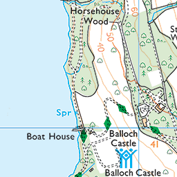 Balloch Castle Country Park - Route Map