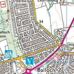 Balloch Castle Country Park - Route Map