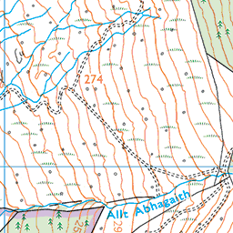 Silverbridge riverside circuit, near Garve - Route Map
