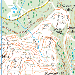 Cornish Hill and Loch circuit, Stinchar bridge - Route Map