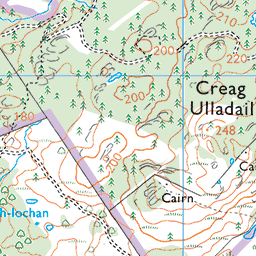 Loch Kinellan and Strathpeffer circuit - Route Map