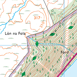 Falls of Foyers - Route Map