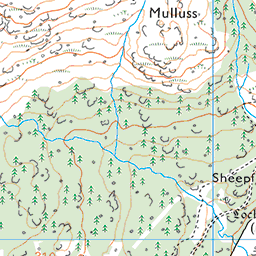 Craiglea Trail and Loch Doon Castle - Route Map
