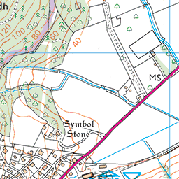 Loch Kinellan and Strathpeffer circuit - Route Map