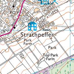 Loch Kinellan and Strathpeffer circuit - Route Map