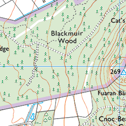 Loch Kinellan and Strathpeffer circuit - Route Map