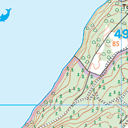 Falls of Foyers - Route Map