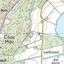Loch Kinellan and Strathpeffer circuit - Route Map