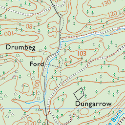 Lochan Spling, Aberfoyle - Route Map